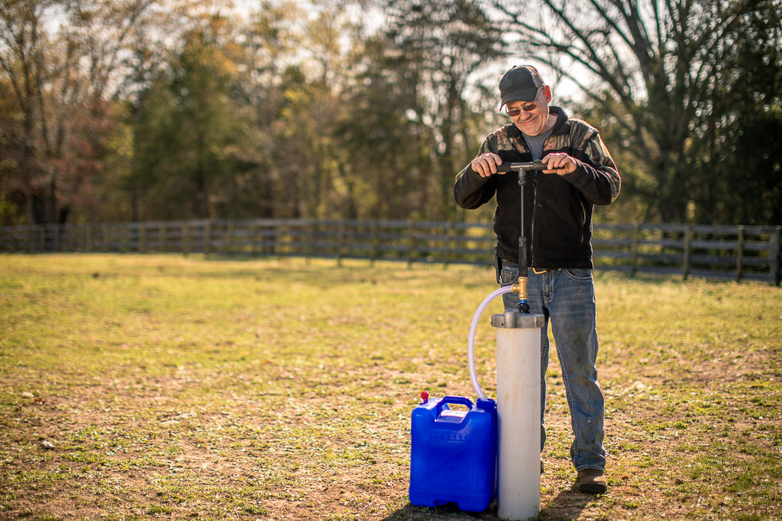 Flojak Ready Hand Water Pump for Well Water Access During Emergencies